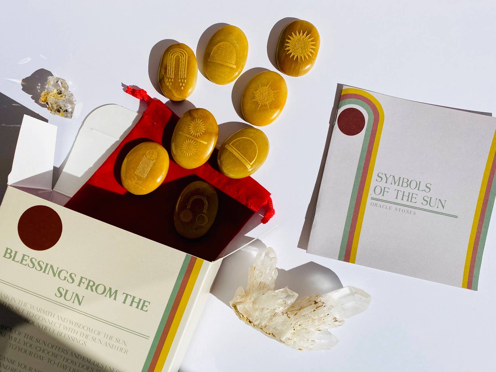 Sun Symbols Oracle Stones Crystal Kit – Root and Relic Apothecary